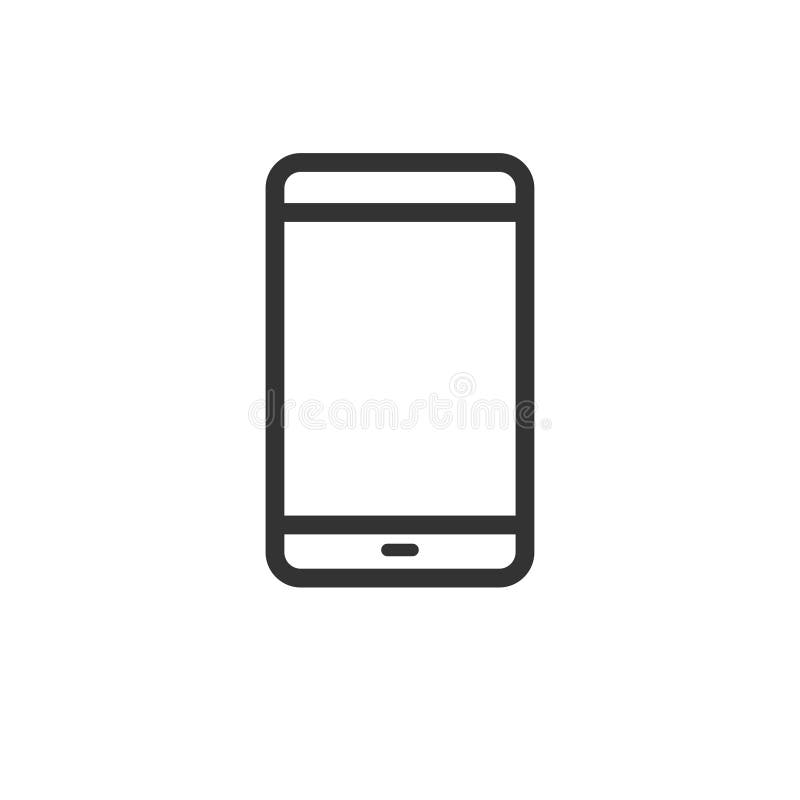 Cell phone icon design stock vector. Illustration of graphic - 228560982