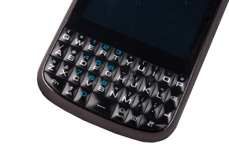 Cell phone keyboard stock photo. Image of business, wireless - 26130804