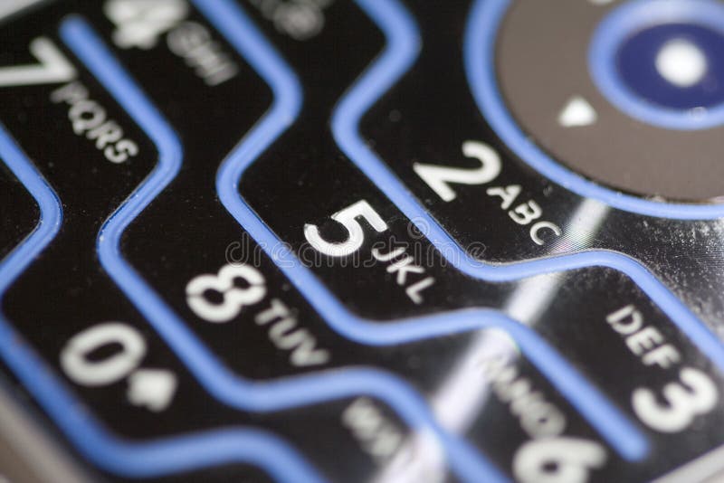 Cell phone keypad stock photo. Image of phone, electronics - 1644216