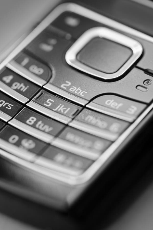 Cell Phone Keypad stock photo. Image of module, digits - 4782444