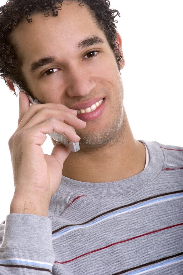 Cell Phone Man stock photo. Image of american, teens, people - 1795888