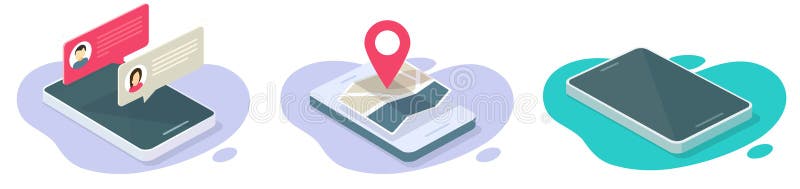 Cell Phone Map Clipart Stock Illustrations – 96 Cell Phone Map Clipart ...