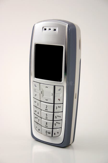 Cell phone (off) stock image. Image of cellphone, blue, chat - 84233