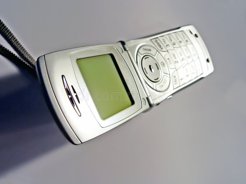 Cell Phone with Case Closed Stock Image - Image of cellular, buttons: 2479