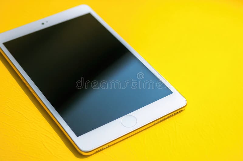 Cell Phone Placed Bright Yellow Table Stock Photos - Free & Royalty ...