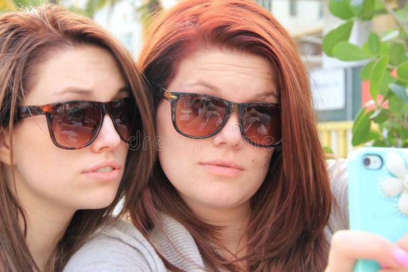 Cell Phone Self Portrait stock photo. Image of glasses - 28705914