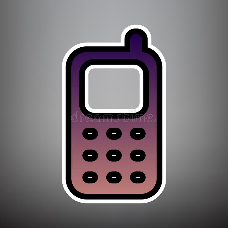 Phone Edge Silhouette Stock Illustrations – 92 Phone Edge Silhouette ...