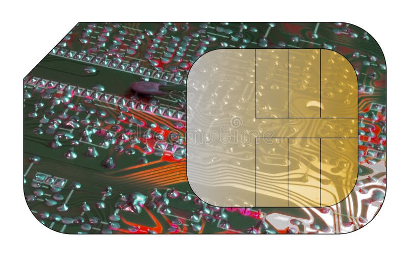 Cell phone sim card stock image. Image of number, business - 4702277