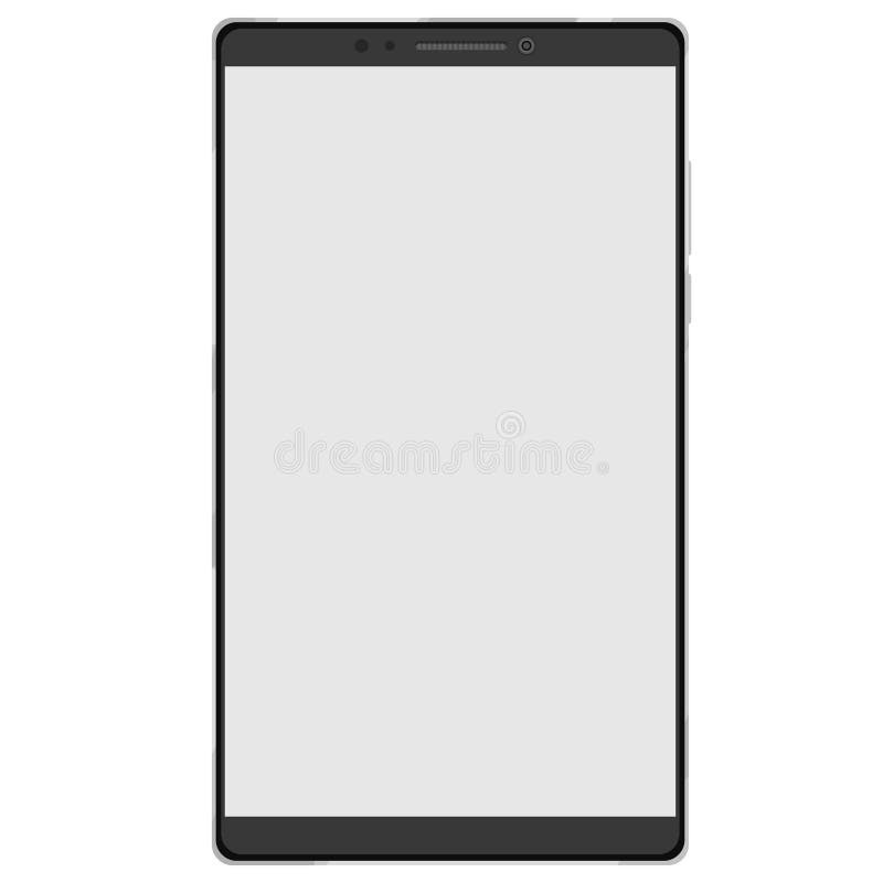 Cell Phone, Smartphone Screen Frame Front View Modern Gadget Mock Up ...