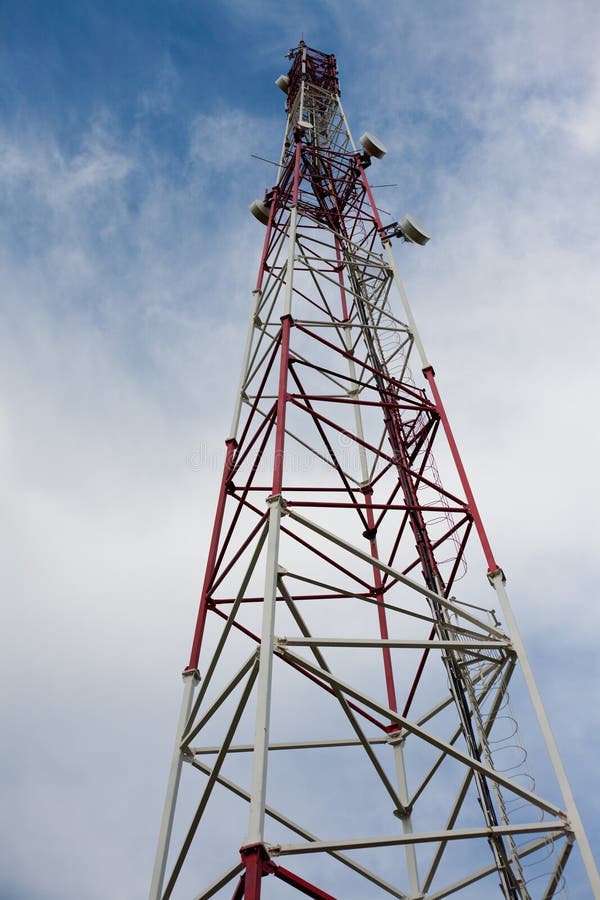 Cell Phone Tower stock image. Image of connection, radiowaves - 10515643