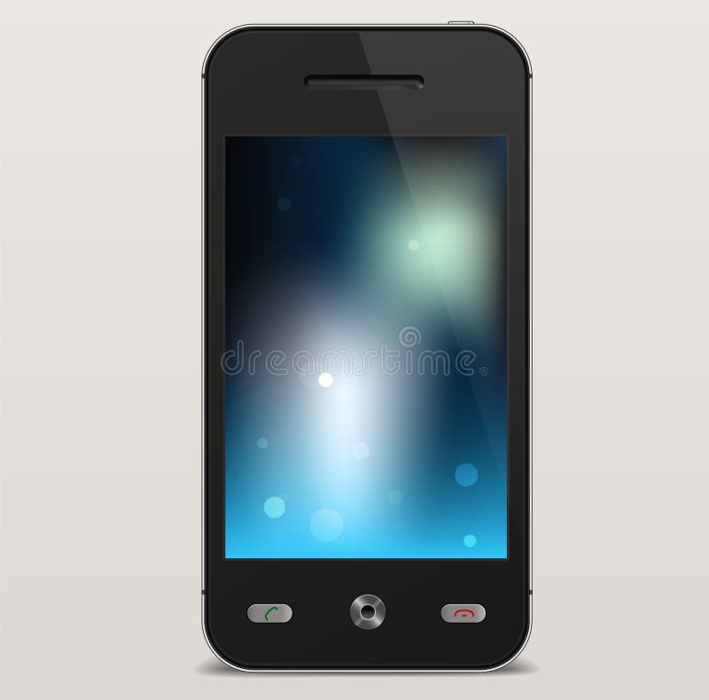 Mobile Phone stock illustration. Illustration of person - 13977316