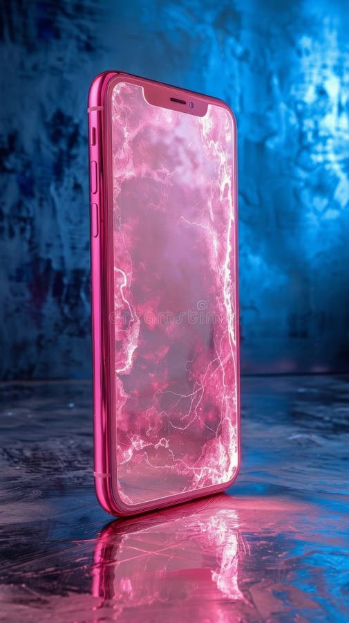 Cell Phone on Wooden Table stock photo. Image of minimalist - 312728762