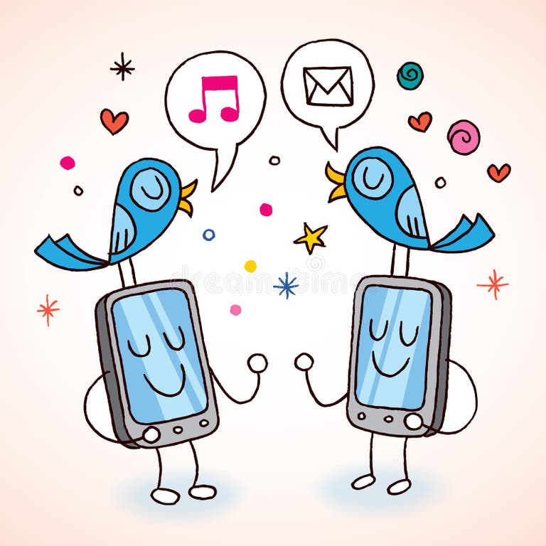 Cartoon Cell Phones Stock Illustrations – 1,048 Cartoon Cell Phones ...