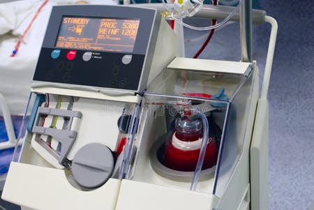 Cell Saver Device for Surgery Stock Photo - Image of close, laboratory ...