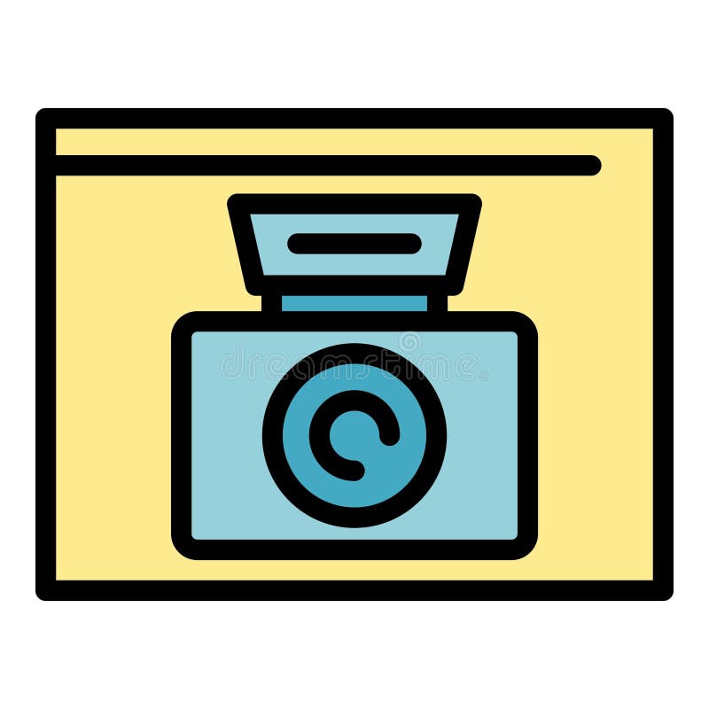 Cell Screenshot Icon Vector Flat Stock Vector - Illustration of mobile ...