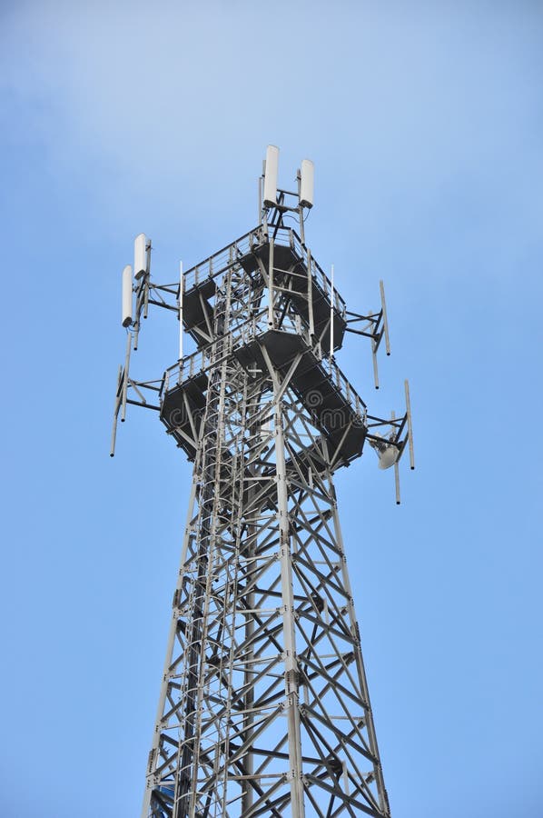 Cell site stock photo. Image of signal, column, wave - 32878670