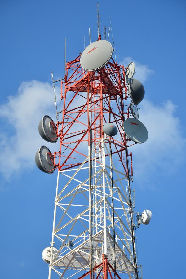 Cell Site Structure in Quezon City, Philippines Editorial Photography ...