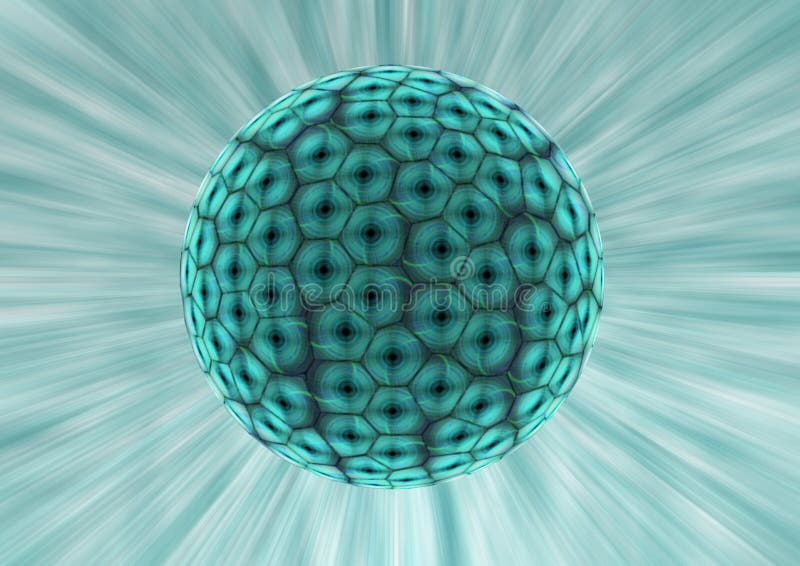 Cell sphere stock illustration. Illustration of ball - 34582304