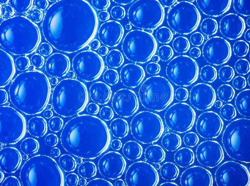 Cell Structure Abstract Blue Background Stock Image - Image of cell ...
