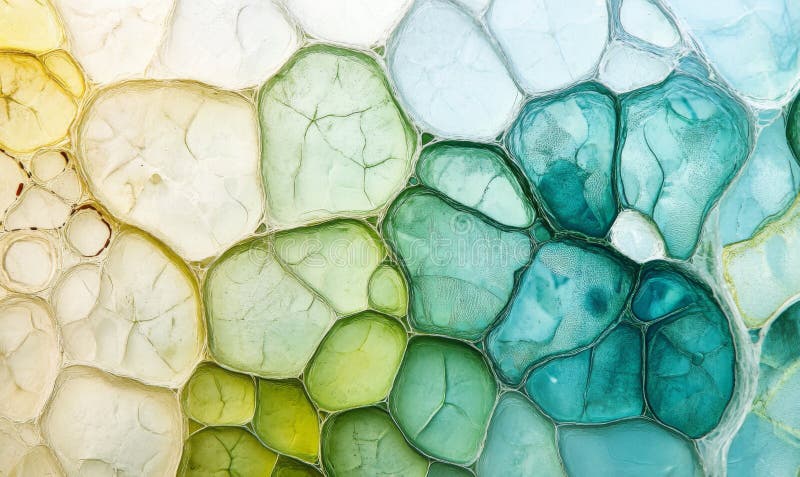 Cell Structure Hydrilla, View of the Leaf Surface Showing Plant Cells ...