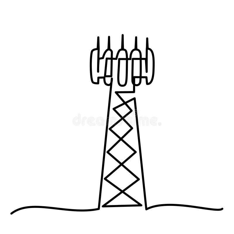 5g Tower Base Station Stock Illustrations – 577 5g Tower Base Station ...