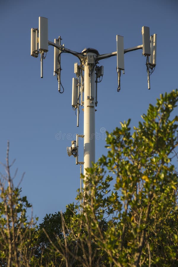 Cell Tower stock photo. Image of tower, communication - 64303220