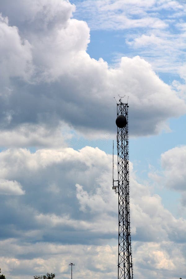 Cell tower stock image. Image of cell, signal, steel - 99841949