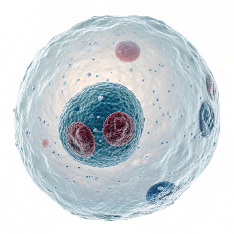 Cell on Transparent Background Stock Illustration - Illustration of ...