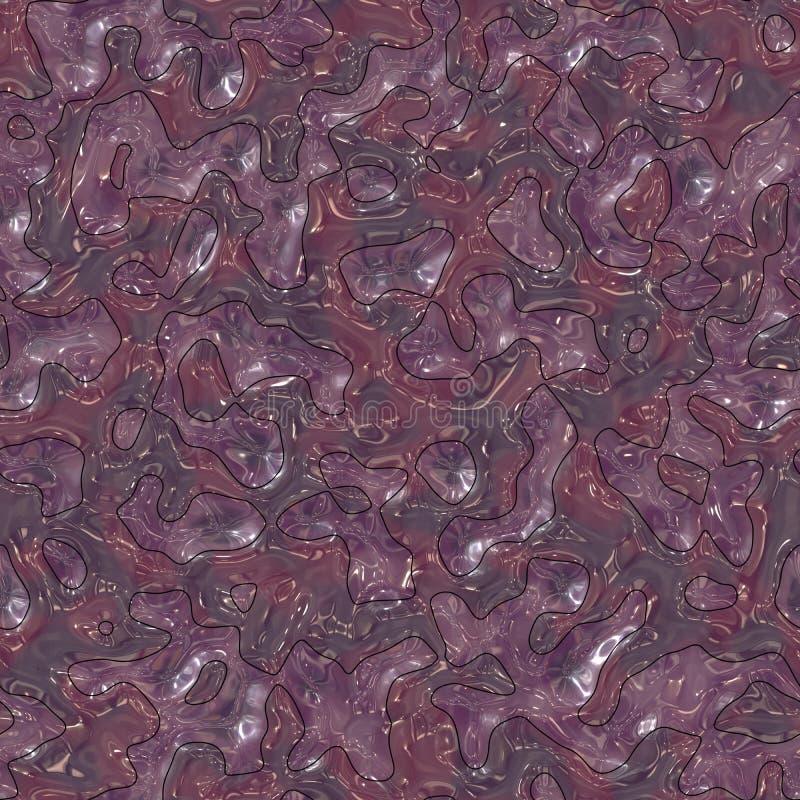 Cell Waves Generated Seamless Texture Stock Illustration - Illustration ...