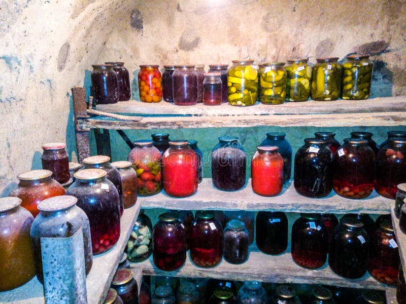 The Cellar is a Storage of Preservation and Various Products of Apple ...