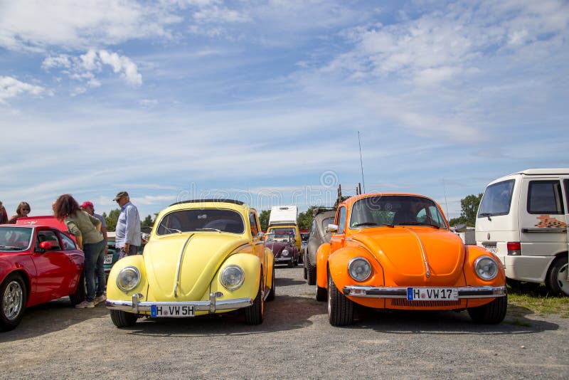 Volkswagen Kaefer Meeting in Celle, Germany Editorial Stock Photo ...