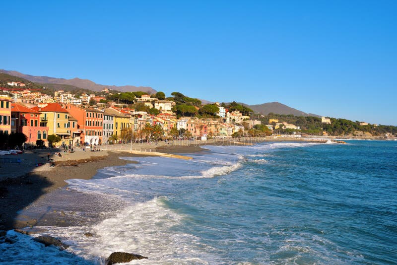 Celle ligure italy stock photo. Image of europe, storm - 141401136