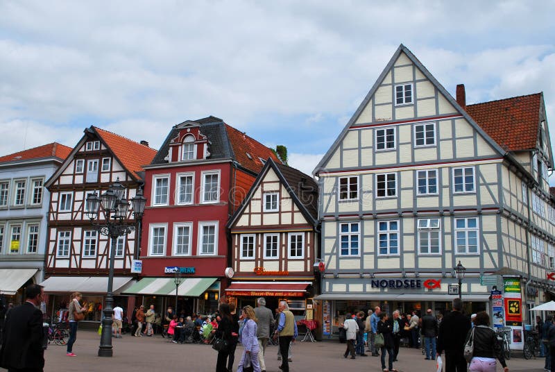 The View of the Historical Center of Celle Editorial Image - Image of ...
