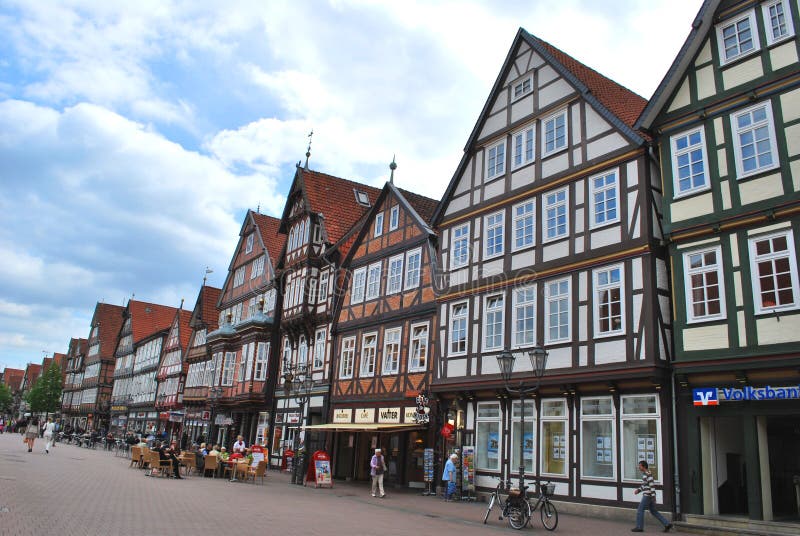 The View of the Historical Center of Celle Editorial Image - Image of ...