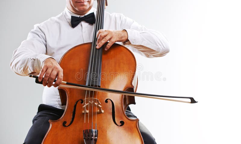 Cellist stock image. Image of close, music, soloist, cellist - 35266669