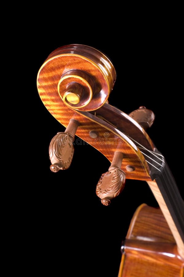 Cello on a Black Background Stock Photo - Image of concerto, symphony ...