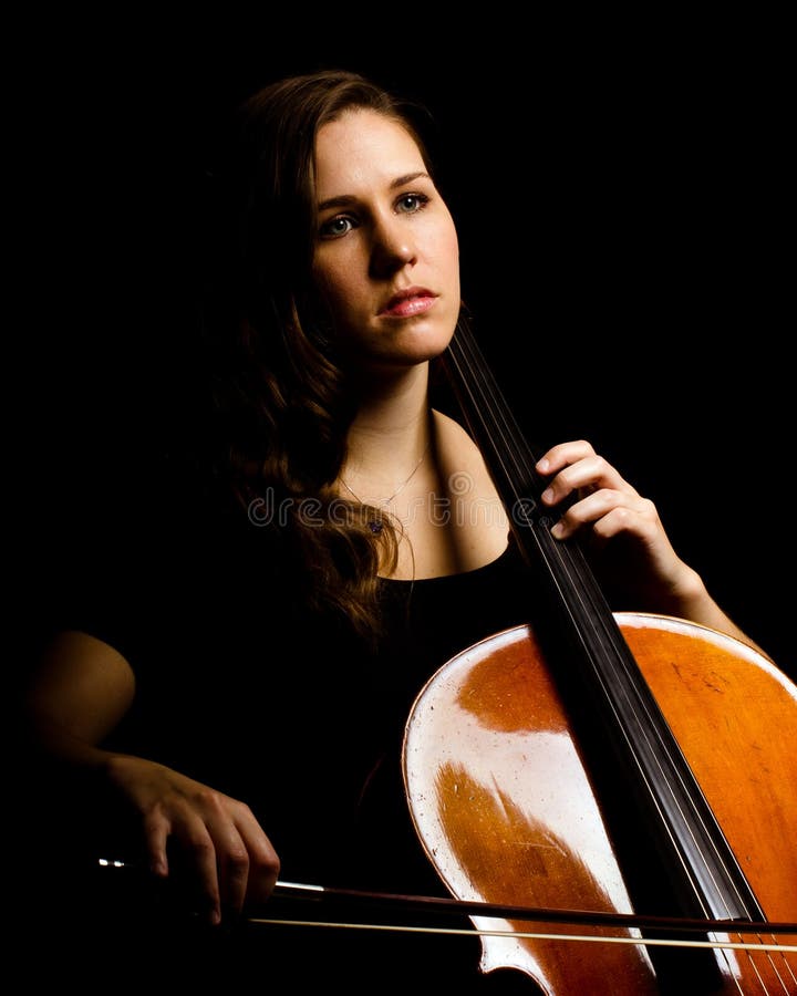 Cello music stock photo. Image of music, player, orchestra - 16845764