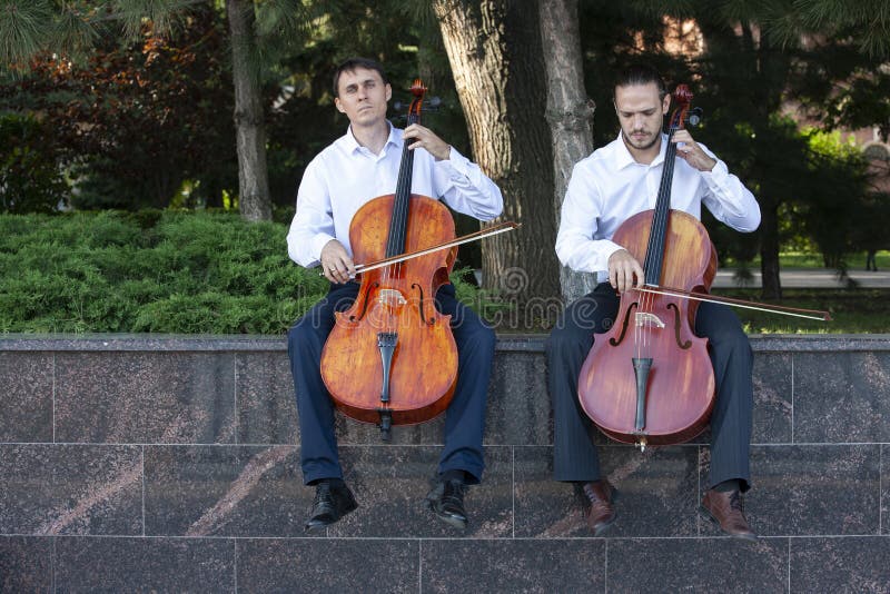 Cello. Cello Playing is Shown Close Up Stock Photo - Image of classical ...