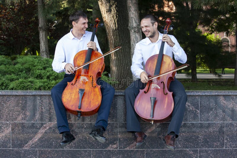 Cello and Bow Playing Orchestral Music Stock Image - Image of game ...