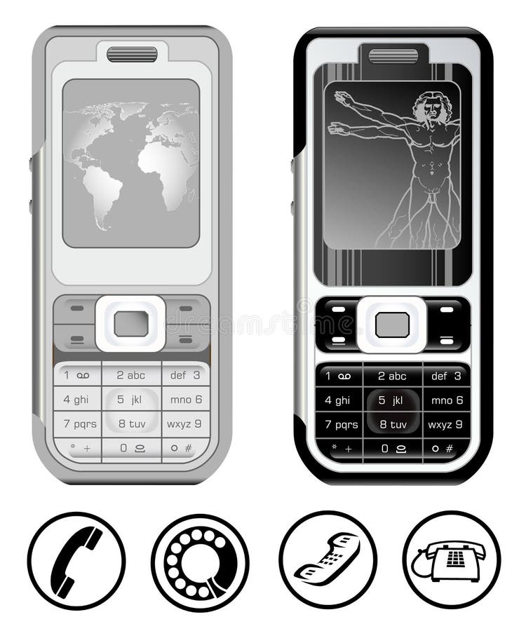 Cellphone Cutout Stock Illustrations – 468 Cellphone Cutout Stock ...