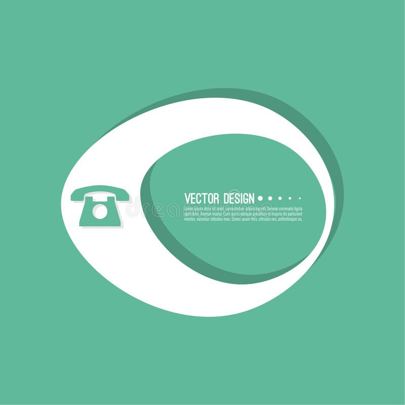 Cellphone Banner Blank Template. Stock Vector - Illustration of ...