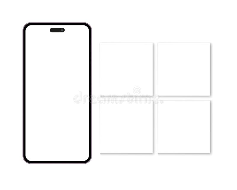 Blank Layout Template Vector Illustration Stock Illustrations – 265,912 ...