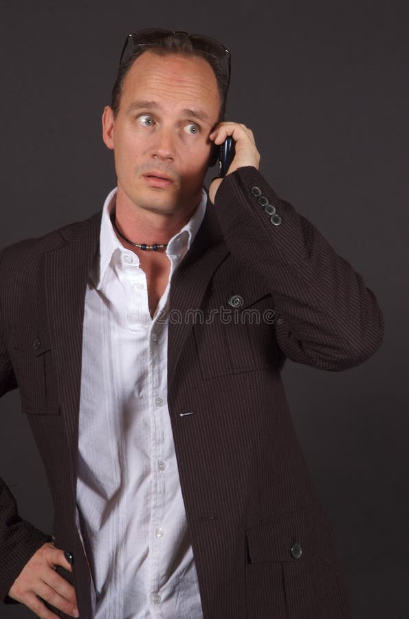 Cellphone Call stock photo. Image of confusion, communication - 1027346
