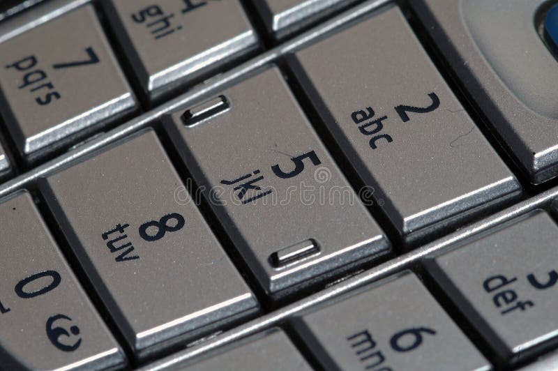 Cellphone keypad stock image. Image of keypad, closeup - 2117335
