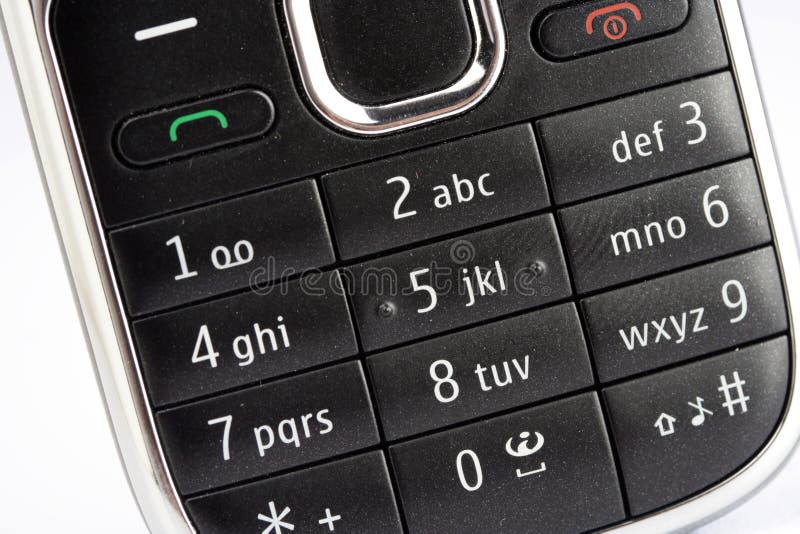 Cellphone keypad stock image. Image of horizontal, macro - 21188895