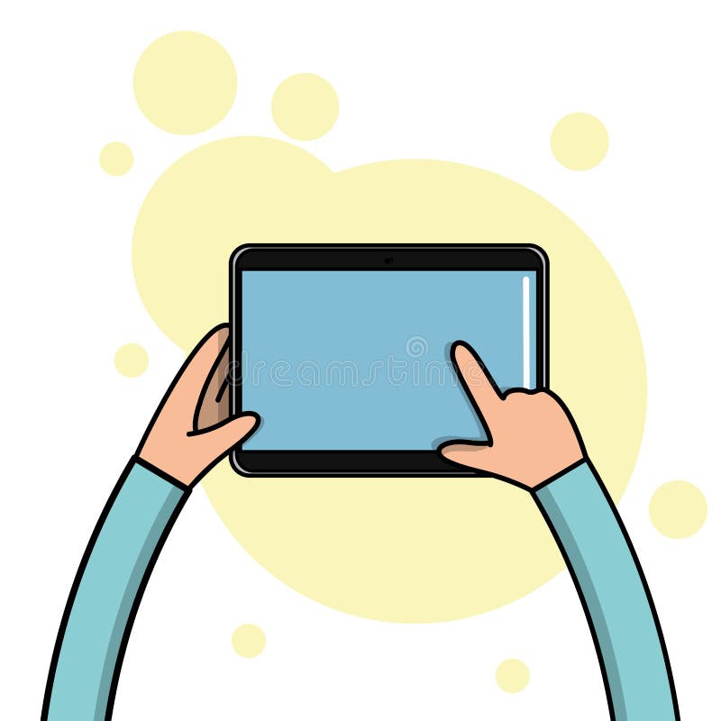 Cellphone and tablets stock illustration. Illustration of game - 77500110