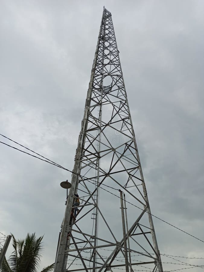 Cellphone tower stock image. Image of gprs, connection - 22471263