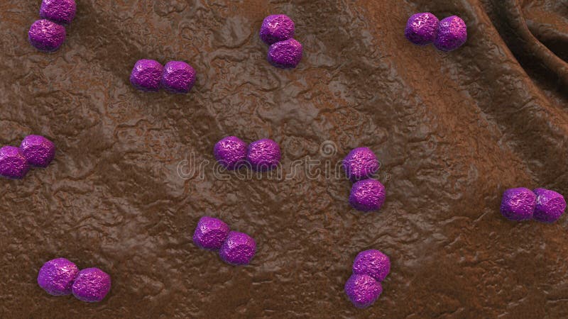 Cells of Bacteria or Viruses Stock Illustration - Illustration of ...