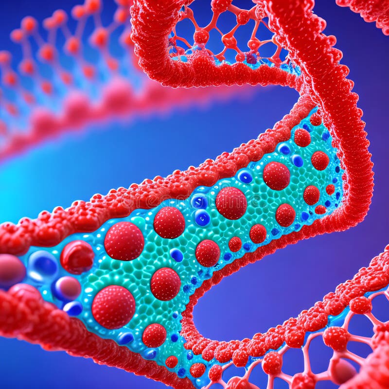 Cells, Biotech, and the Future of Medicine, a Colorful Abstract ...