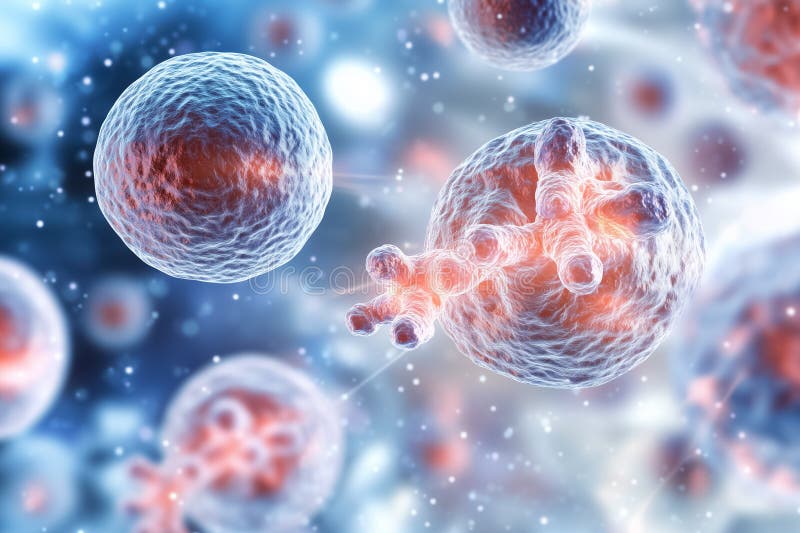 Cells are Dynamically Dividing, Showcasing the Complex Beauty of Life ...